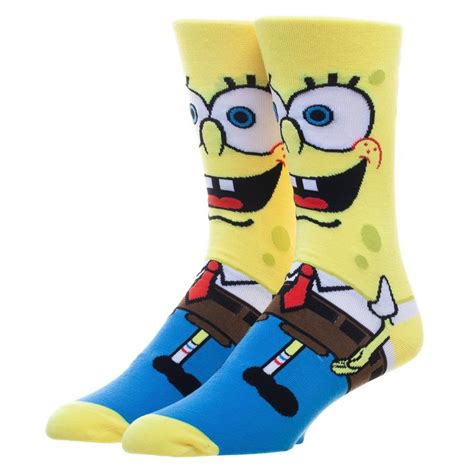 Spongebob Squarepants Paire De Bas Animigos 360 Character Avec Bob