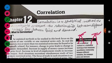 Class 11chapter 12 Correlation Statistics Tr Jain Youtube