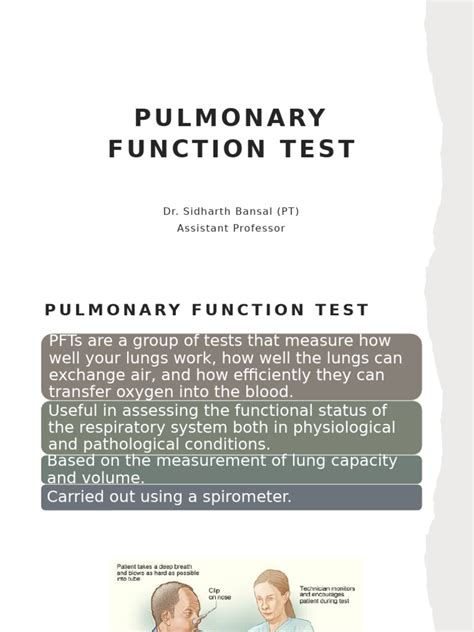 Understanding Pulmonary Function Tests Pdf