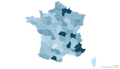 Qu Est Ce Qu Une Carte Choroplèthe Wanamics