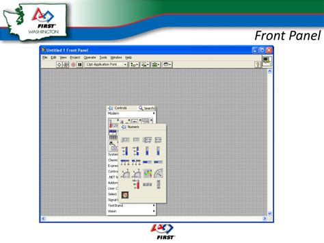 PPT FIRST Robotics LabVIEW Training PowerPoint Presentation Free Download ID