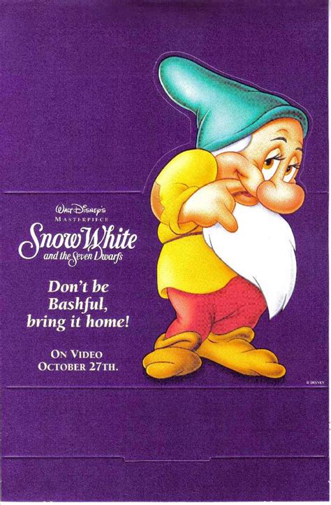 Filmic Light Snow White Archive Seven Dwarfs Display Cards From