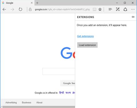 How to install Extension in Microsoft Edge