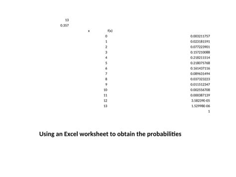 Probability And Binomial Distribution In Maths Ppt