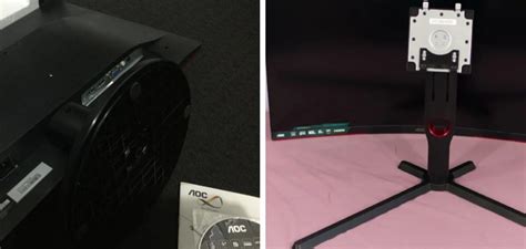 How To Take Stand Off AOC Monitor Easy Steps