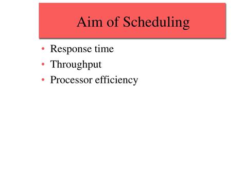 Ppt Uniprocessor Scheduling Powerpoint Presentation Free Download