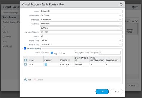 palo alto tunnel vrf with ipsec cs7 networks