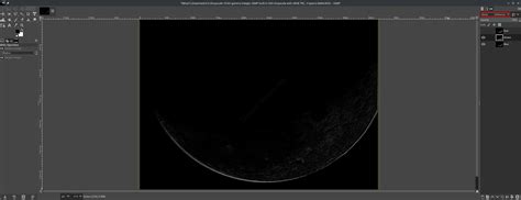 How To Align Layers In GIMP Chaotic Nebula