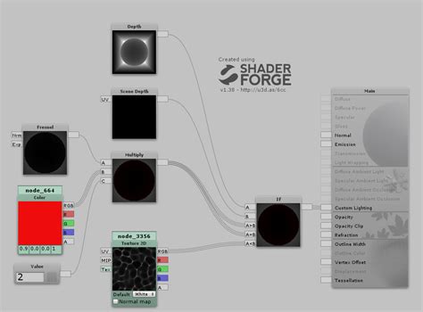 Unity 使用shaderforge做的效果 Alan的小站