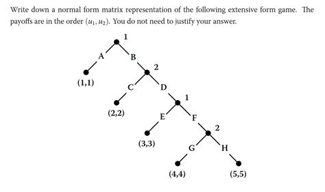 solved write down a normal form matrix representation of the