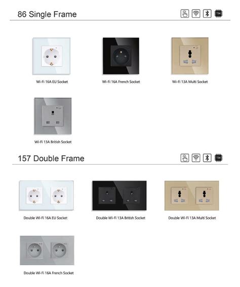 Smart Home Switch Socket Sharm Electrical