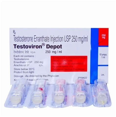 Testosterone Enanthate Injection 250 Mgml At ₹ 400vial In Raipur Id 2853201775933