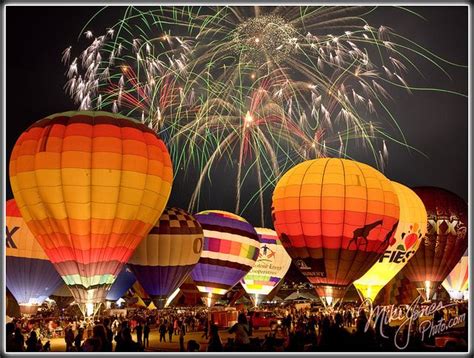 The Balloon Glow Fireworks Show Balloon Glow Albuquerque Balloon