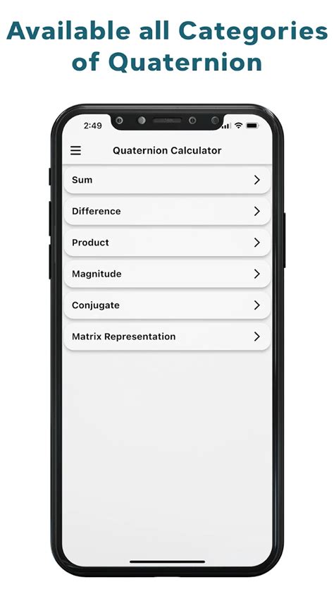 Quaternion Calculator