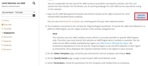 Aws Limit Monitoring ——书到用时方恨少，资源提限需趁早！ 亚马逊aws官方博客