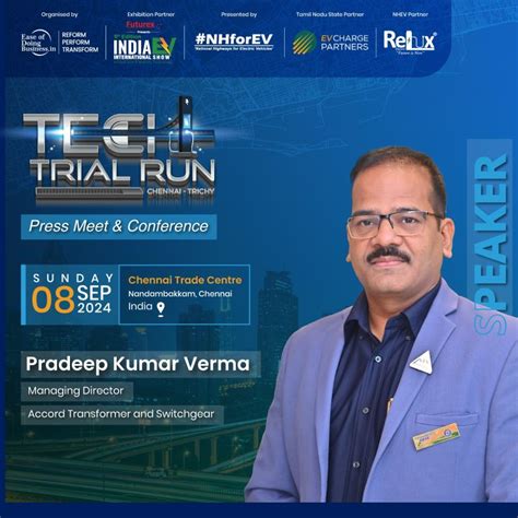 Pradeep Verma On Linkedin Pls Join Us At Tech Trial Run Iii At Chennai