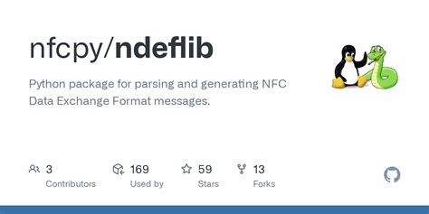 GitHub Nfcpy Ndeflib Python Package For Parsing And Generating NFC Data Exchange Format Messages