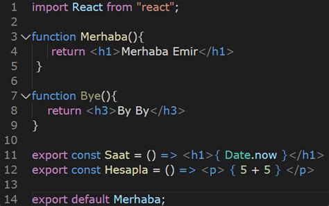 Reactjs Export Default Nedir Reactta Export Ve Export Default By