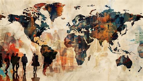 Globalization And Unity Premium Ai Generated Image