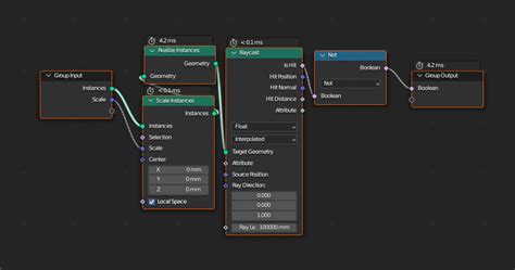 Deleting Instances When Intersect Geo Nodes Simple Modeling Blender Artists Community