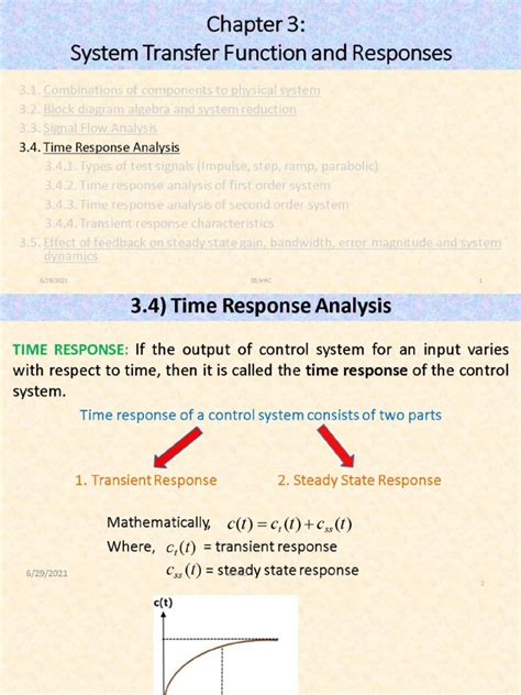 3 4 Time Response Analysis Pdf