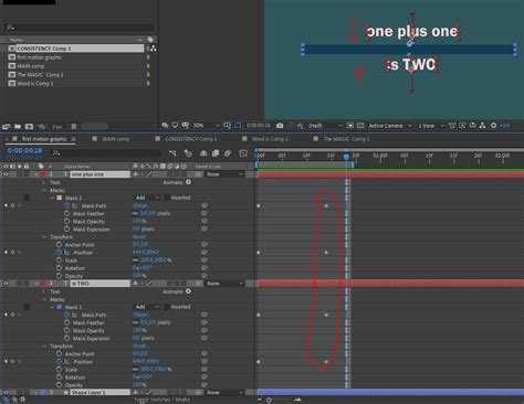 Solved Why Is My Mask Moving With My Text Here Adobe Product Community
