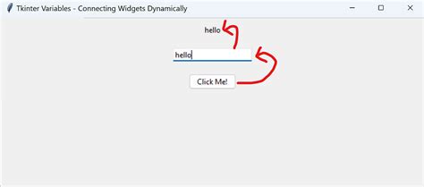 Understanding Tkinter Variables Connecting Widgets Dynamically By
