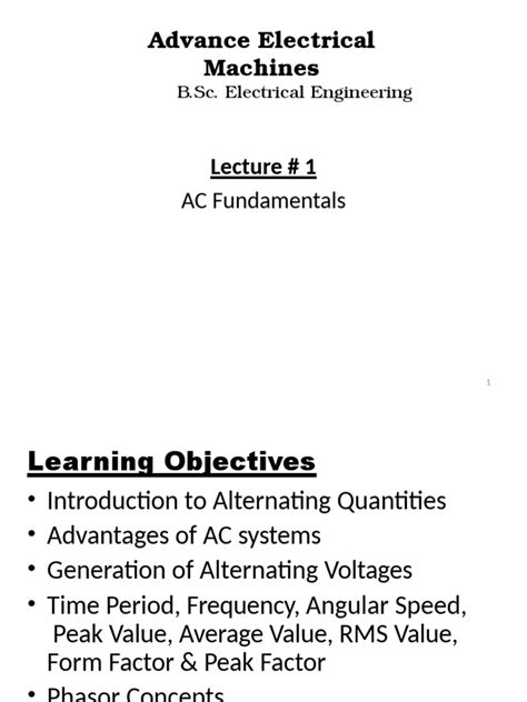 Understanding Ac Fundamentals An Introduction To Alternating Quantities Phasor Concepts And