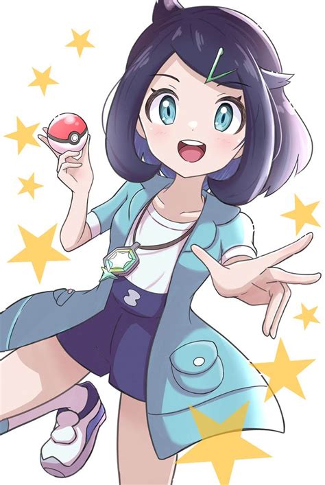 精灵宝可梦口袋妖怪宝可梦人类角色liko Pokémon Anime宝可梦动画宝可梦训练家主角♀minori Suzuki