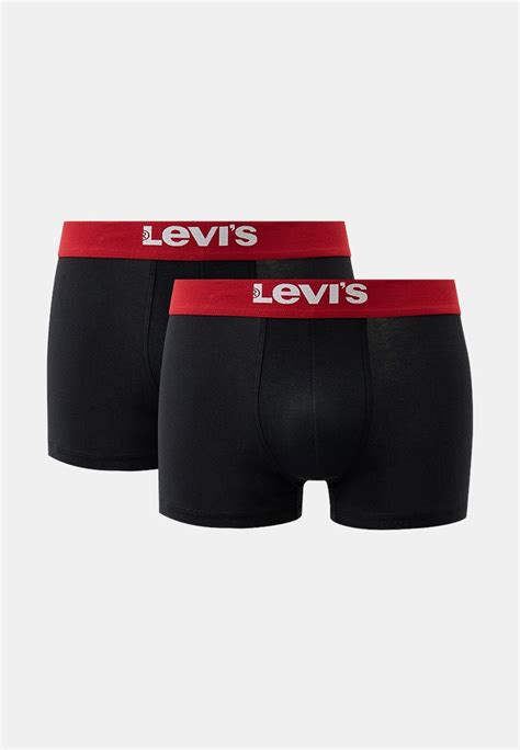 Трусы 2 шт. Levi's® TRUNK, цвет: черный, RTLADL871001 — купить в ...