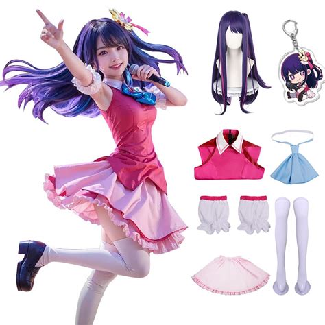 Mua Tokisaki Oshi No Ko Cosplay Costume Ai Hoshino Dress Anime School
