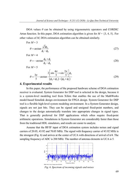 FPGA Implementation Of High Performance DOA Estimation Using A Uniform Circular Array