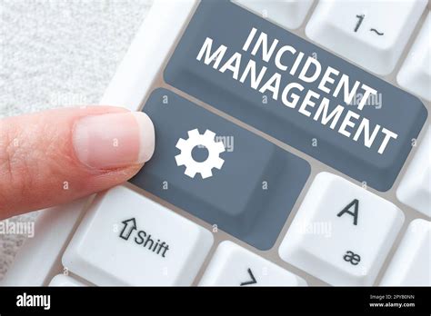 Text Caption Presenting Incident Management Business Approach Process To Return Service To