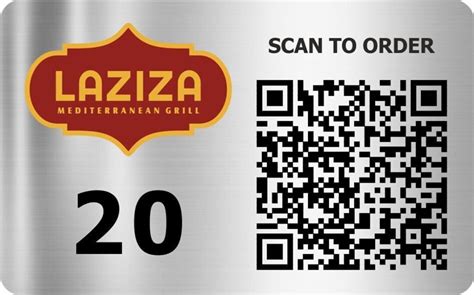 Scan To View Menu QR Code Menu Sign Metal Table Menu Restaurant Table Menu Restaurant