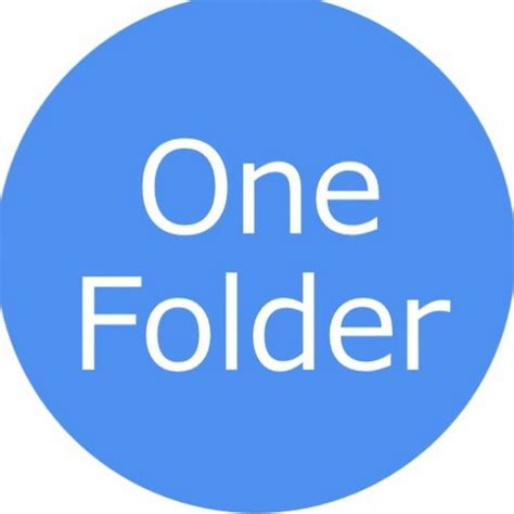 One Folder Youtube