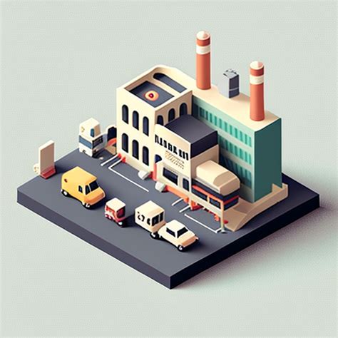 Bernardoferrari Isometric Tile Of A Factory Transport Belt Cute Style