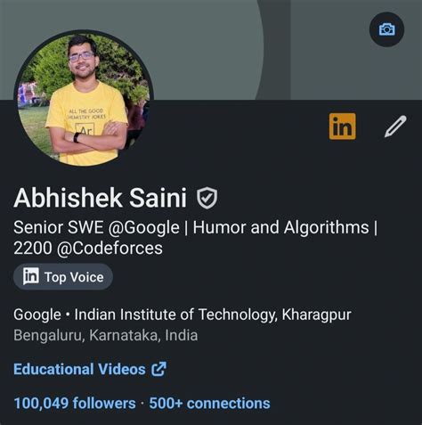 Abhishek Saini On Linkedin 100000 Followers Posting Public Educational