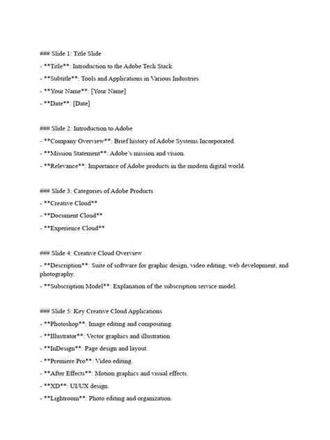 Adobe Stack Overview Ppt Structure Pdf Analytics Adobe Photoshop