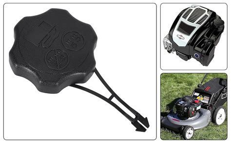Amazon.com: JIAYAN 594061 Fuel Tank Gas Cap with Tail Rope for B & S 675Exi 725Exi Engine Lawn ...