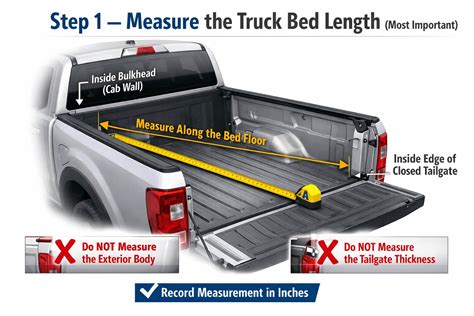 How To Measure Your Truck Bed For A Tonneau Cover