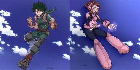 Deku Uravity By Lucynalu72 On Deviantart