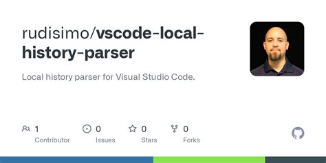GitHub Rudisimo Vscode Local History Parser Local History Parser For Visual Studio Code