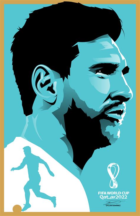 Dylan Ramirez Argentinas Messi Di Maria De Paul Poster Art