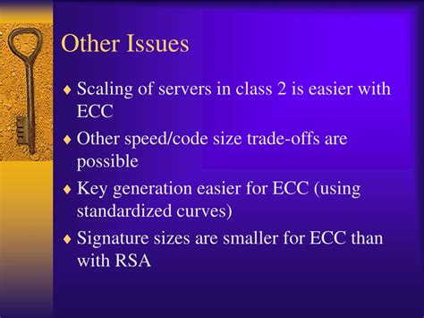 Ppt Practical Rsa Vs Ecc Speed Comparisons Powerpoint Presentation