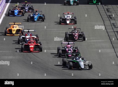 Start Of The Race Depart 28 Pin Doriane Fra Prema Racing Supported By Mercedes Tatuus F4 T