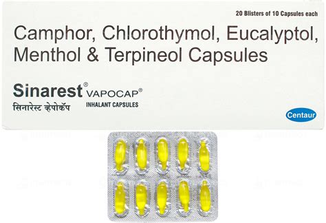 Sinarest Vapocaps Order Sinarest Vapocaps Capsule Online At Truemeds