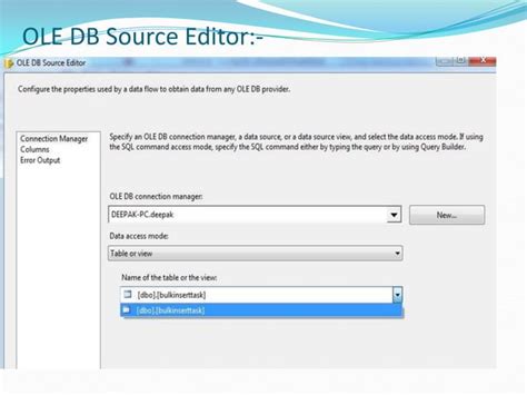 Introduction Of Ssis Pptx Databases Computer Software And Applications