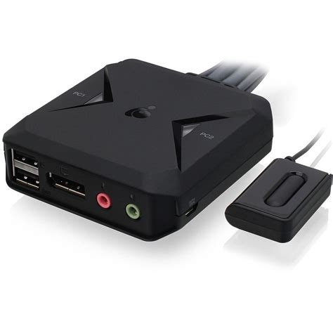 IOGEAR Port USB DisplayPort Cable KVM Switch Battery Store