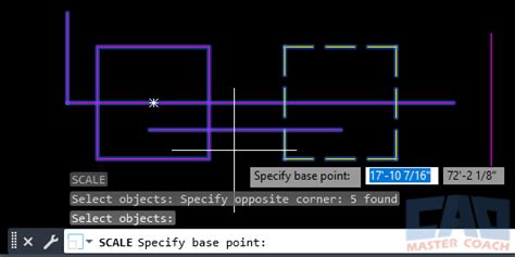 autocad scale command