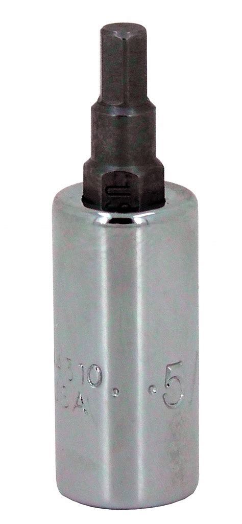 sk professional tools 1 4 in drive size hex tip socket bit 20k618